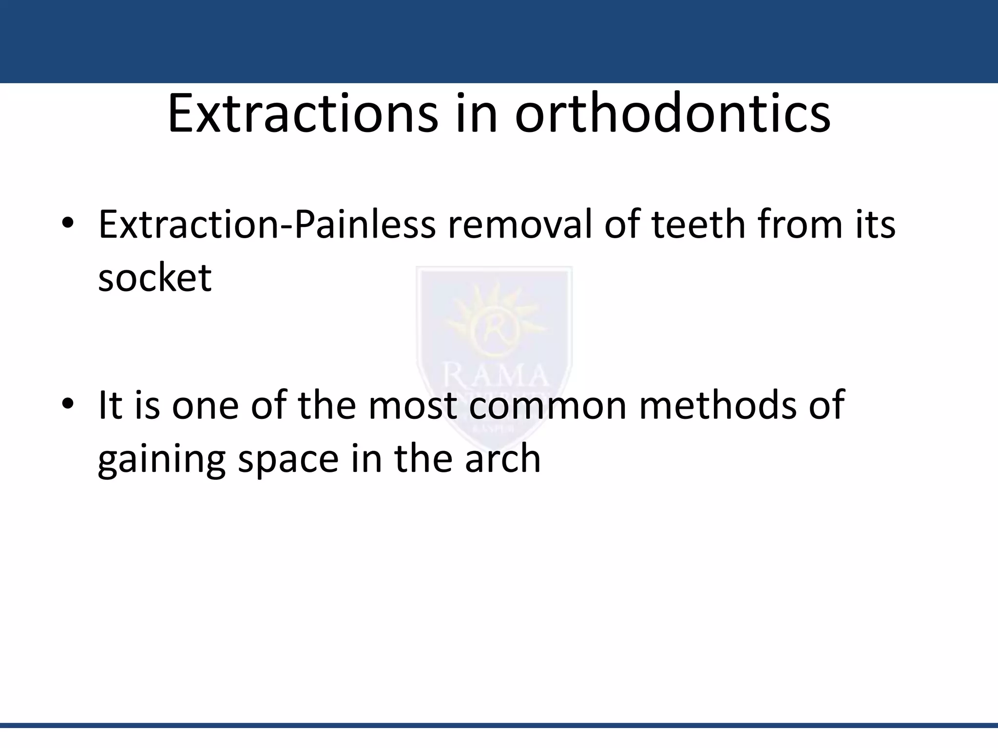 Extractions | PPT