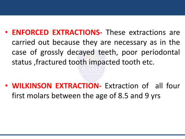 Extractions | PPT