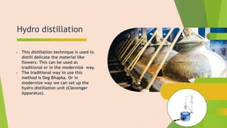 Extraction technique of Aromatic Plants .pptx