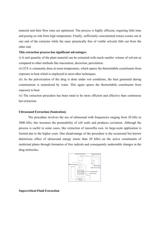 Extraction techniques medicinal_plants | PDF