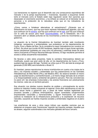 Extractivismo | DOC