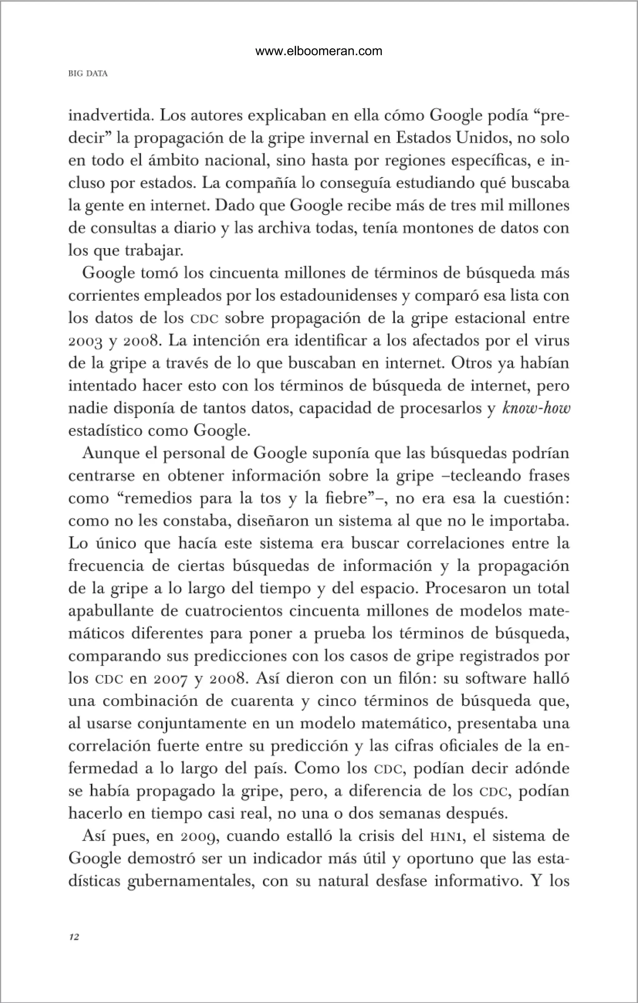 Extracto del bigdata | PDF