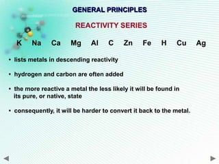 Extract Of Metals | PPTX