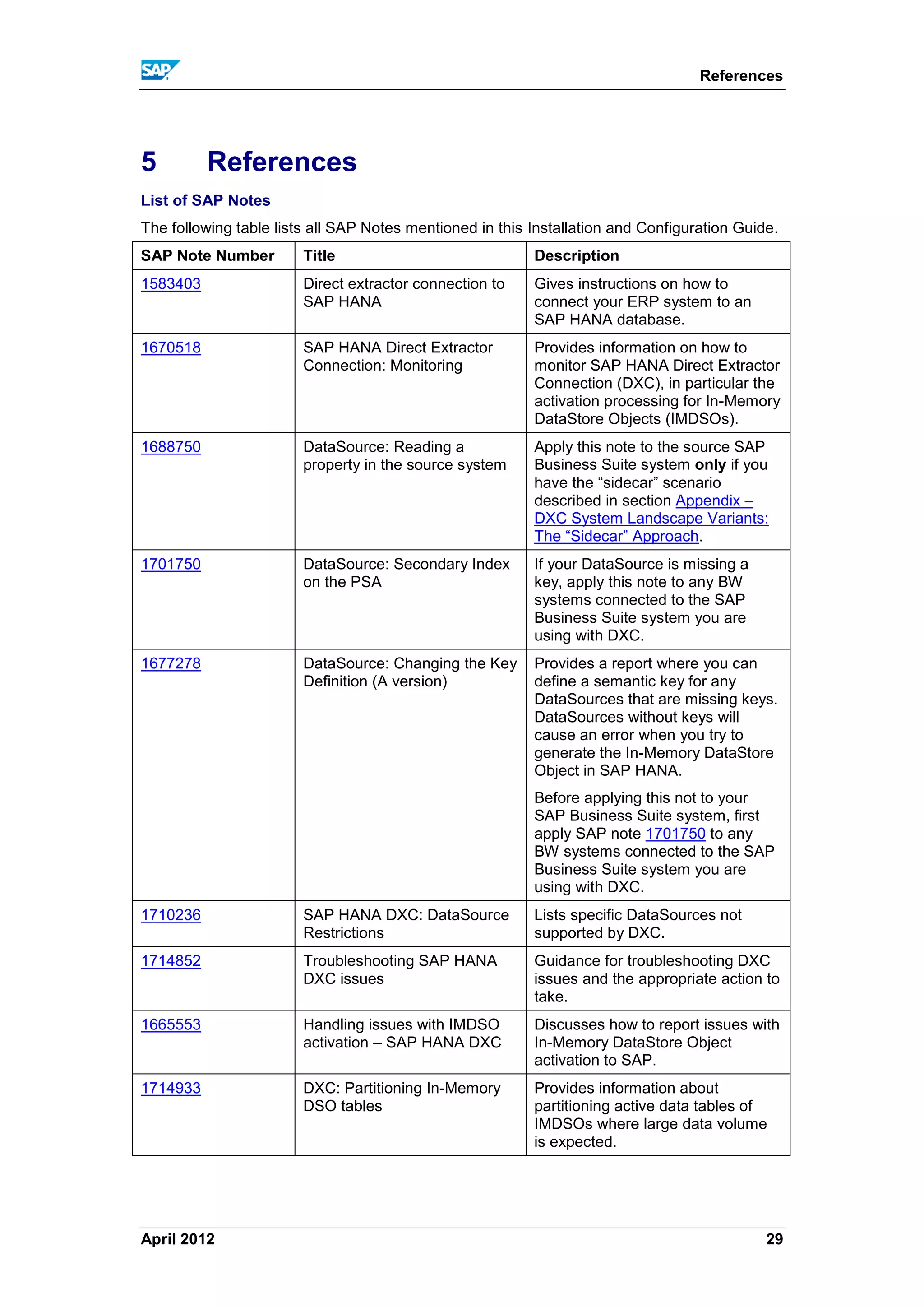SAP HANA direct extractor:Data acquisition | PDF