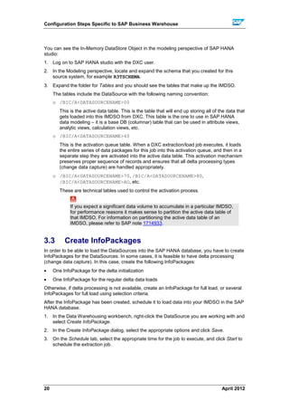 SAP HANA direct extractor:Data acquisition | PDF