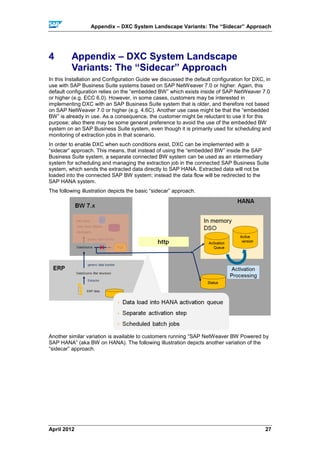 SAP HANA direct extractor:Data acquisition | PDF