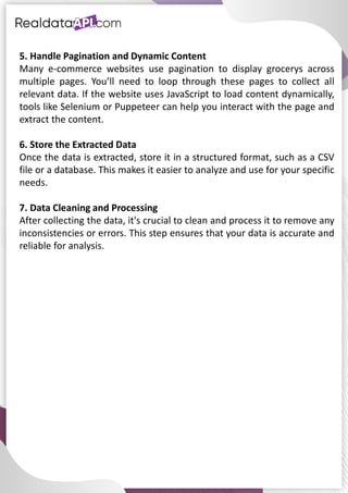 Extract Swiggy Instamart API for Grocery Data Collection.pdf