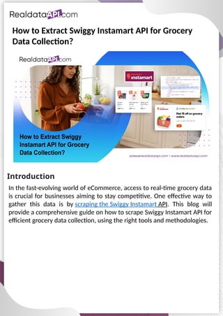 Extract Swiggy Instamart API for Grocery Data Collection.pptx