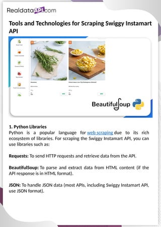 Extract Swiggy Instamart API for Grocery Data Collection.pptx