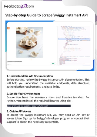 Extract Swiggy Instamart API for Grocery Data Collection.pptx