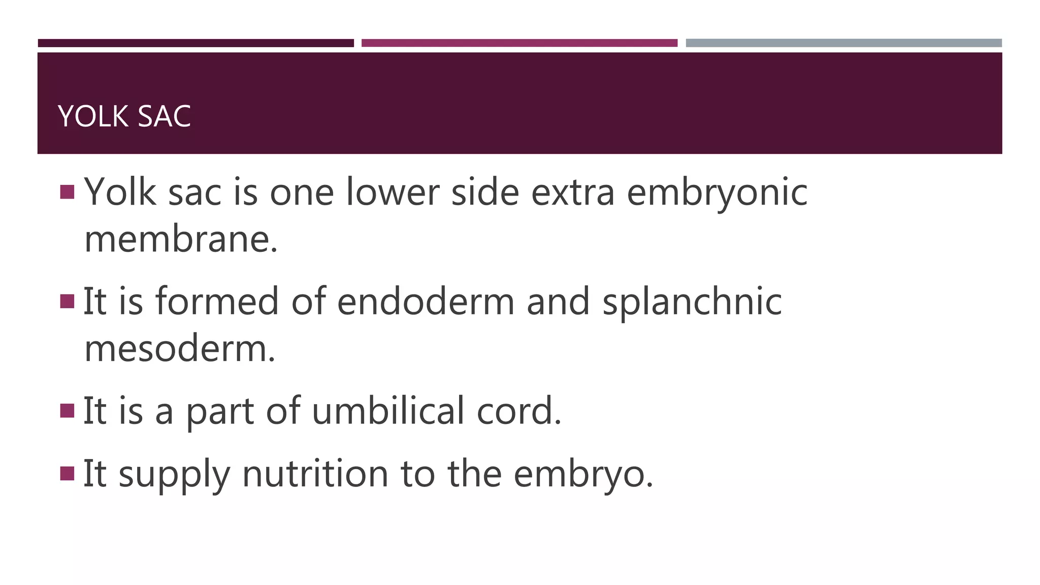 Extra embryonic membrane | PPTX
