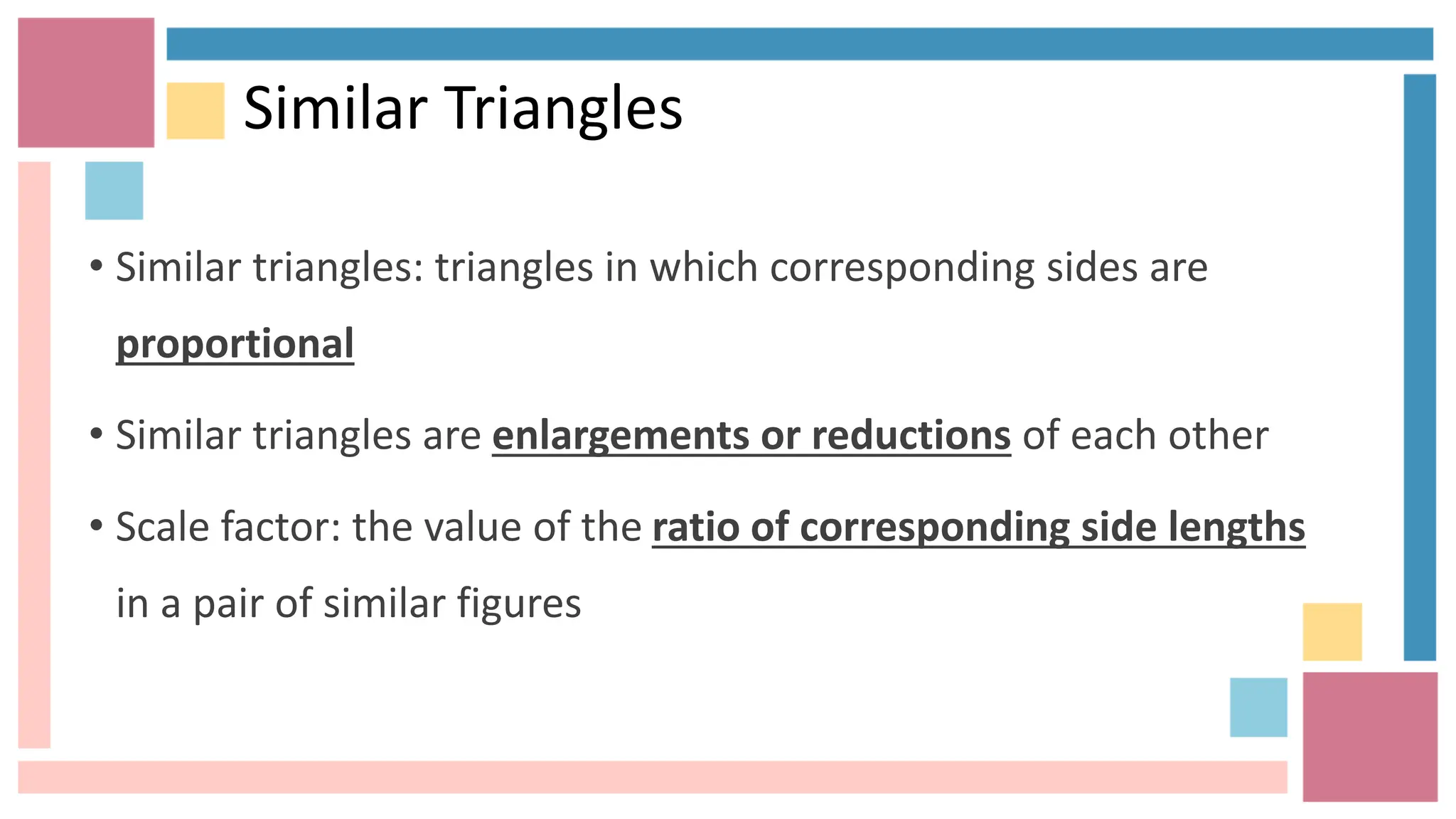 Similar and Congruent Triangles and problems.pptx