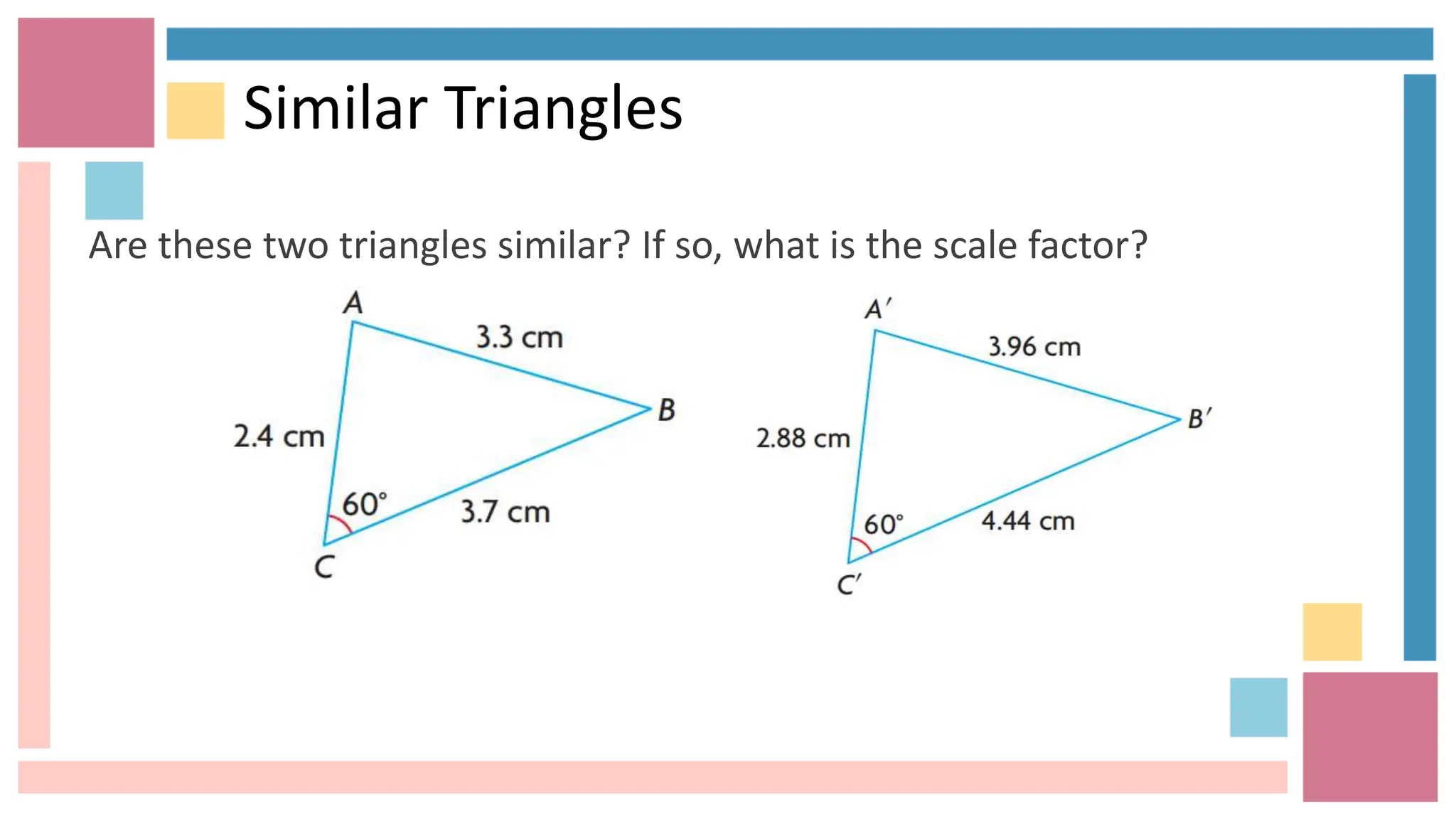 Similar and Congruent Triangles and problems.pptx