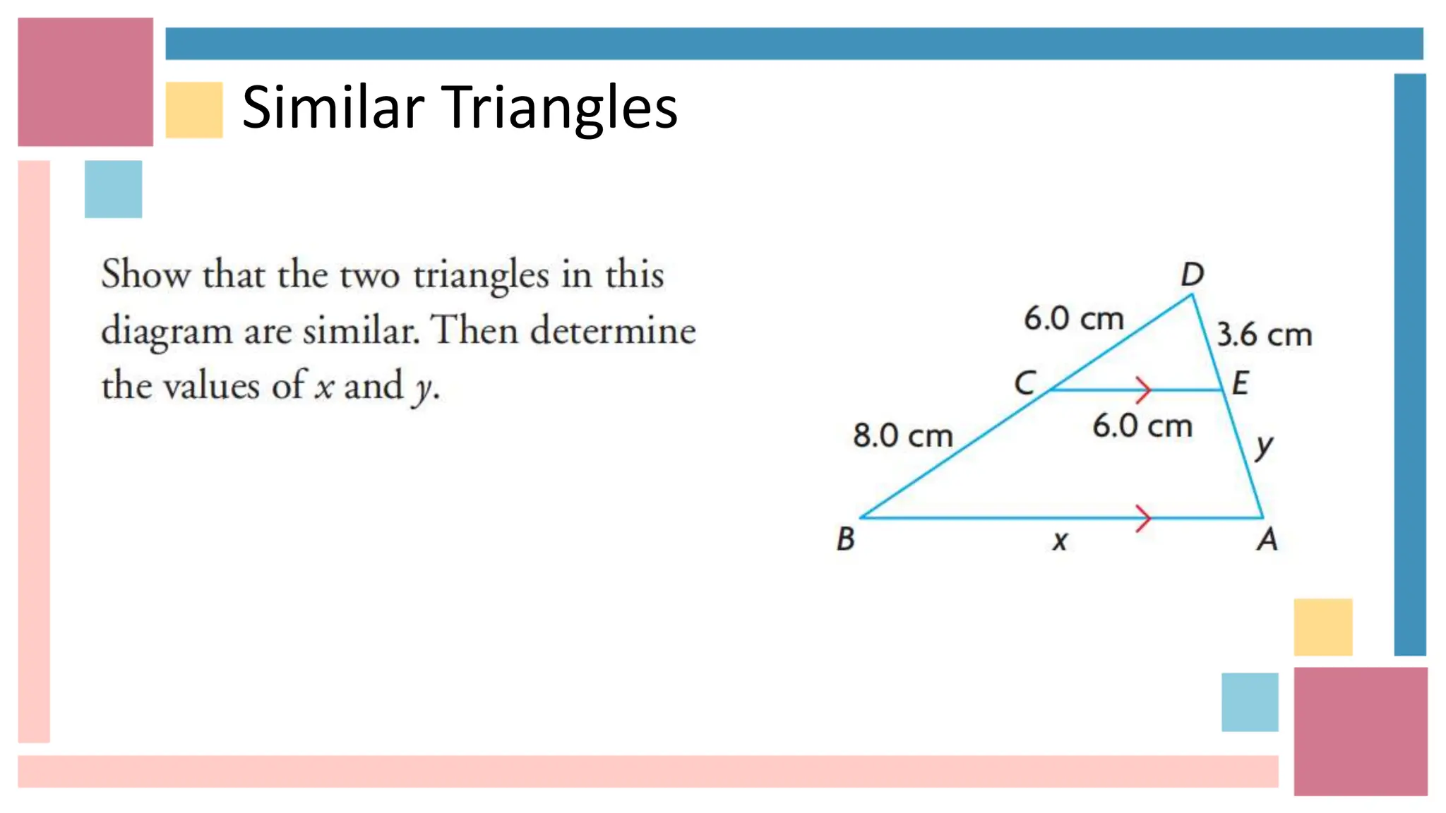 Similar and Congruent Triangles and problems.pptx