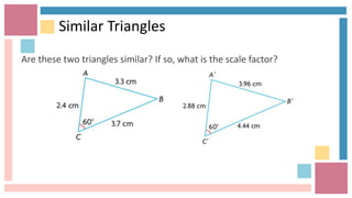 Similar and Congruent Triangles and problems.pptx