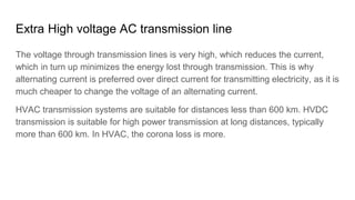 Extra High voltage AC transmission line.pptx
