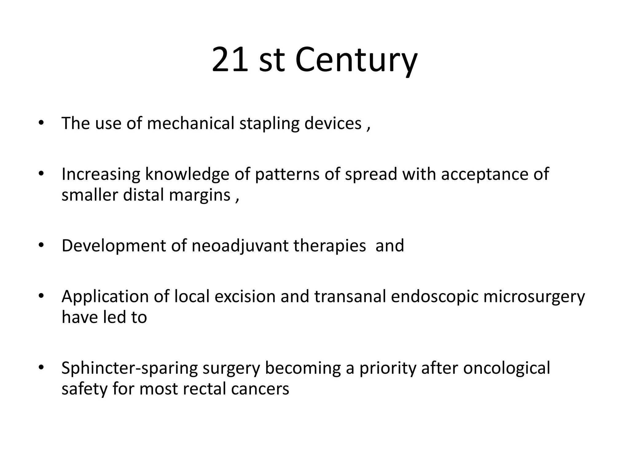 Extralevator abdominoperineal resection(elape) | PPTX