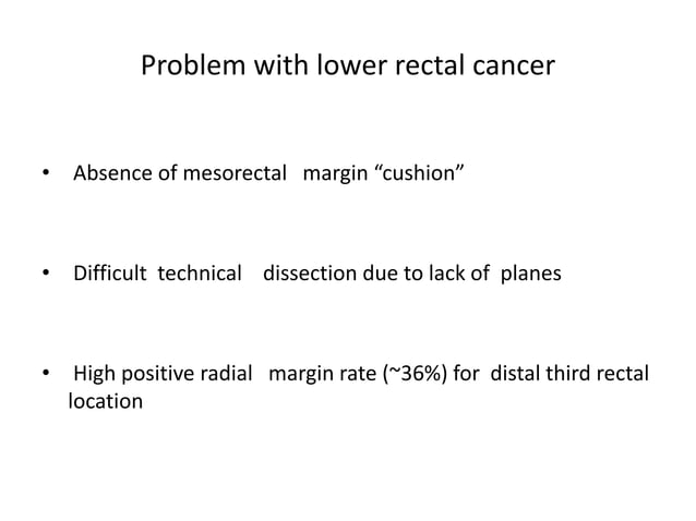 Extralevator abdominoperineal resection(elape) | PPTX