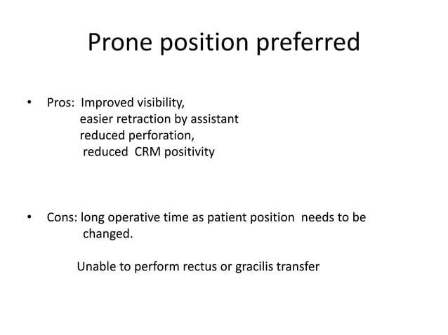 Extralevator abdominoperineal resection(elape) | PPTX