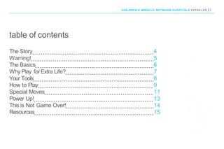 Extra life Instruction Manual | PPT