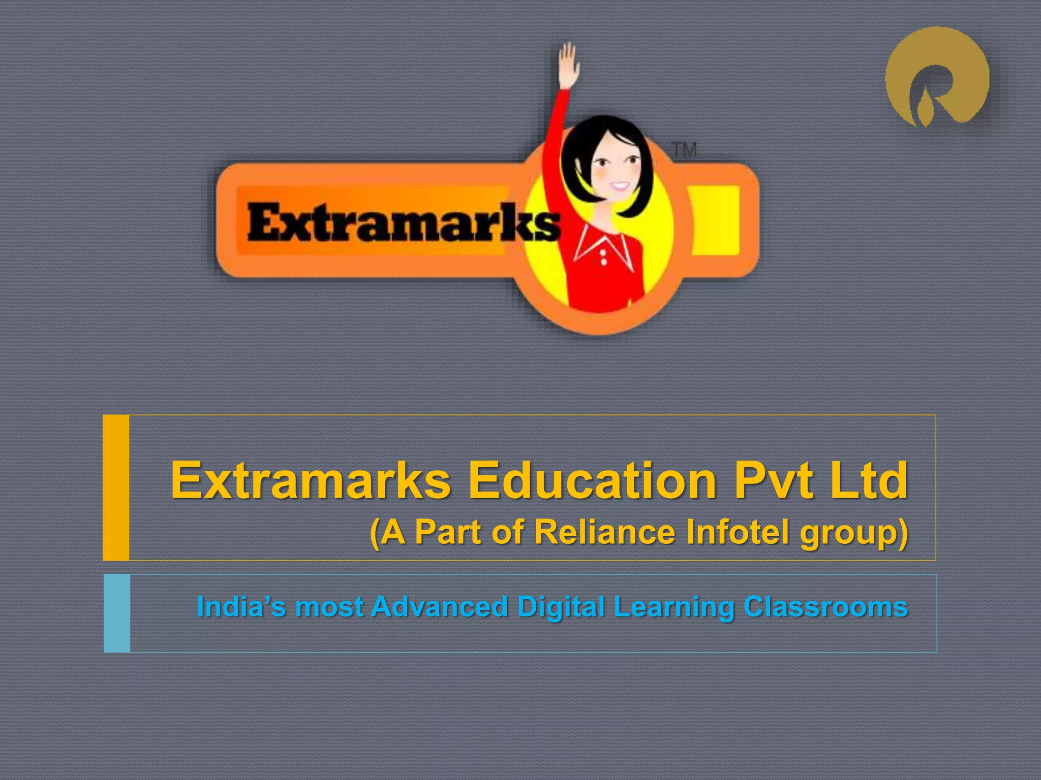 Extramarks Education (eLearning) Company Introduction | PPTX