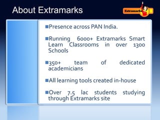Extramarks Education (eLearning) Company Introduction | PPTX
