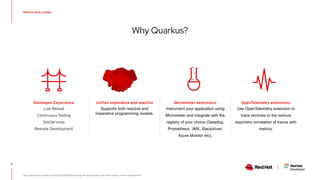 Extra micrometer practices with Quarkus | DevNation Tech Talk | PPT
