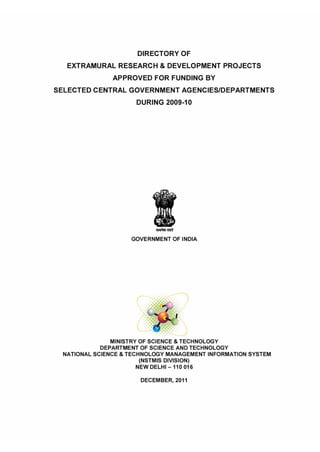 Extramural research full text_2009-10 | PDF