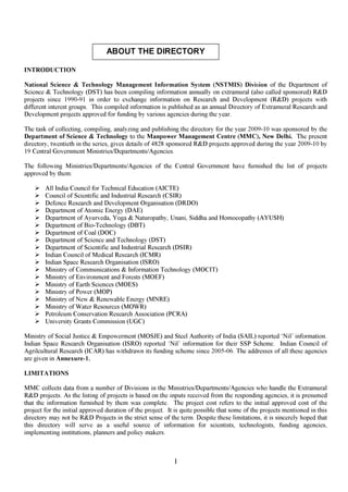 Extramural research full text_2009-10 | PDF