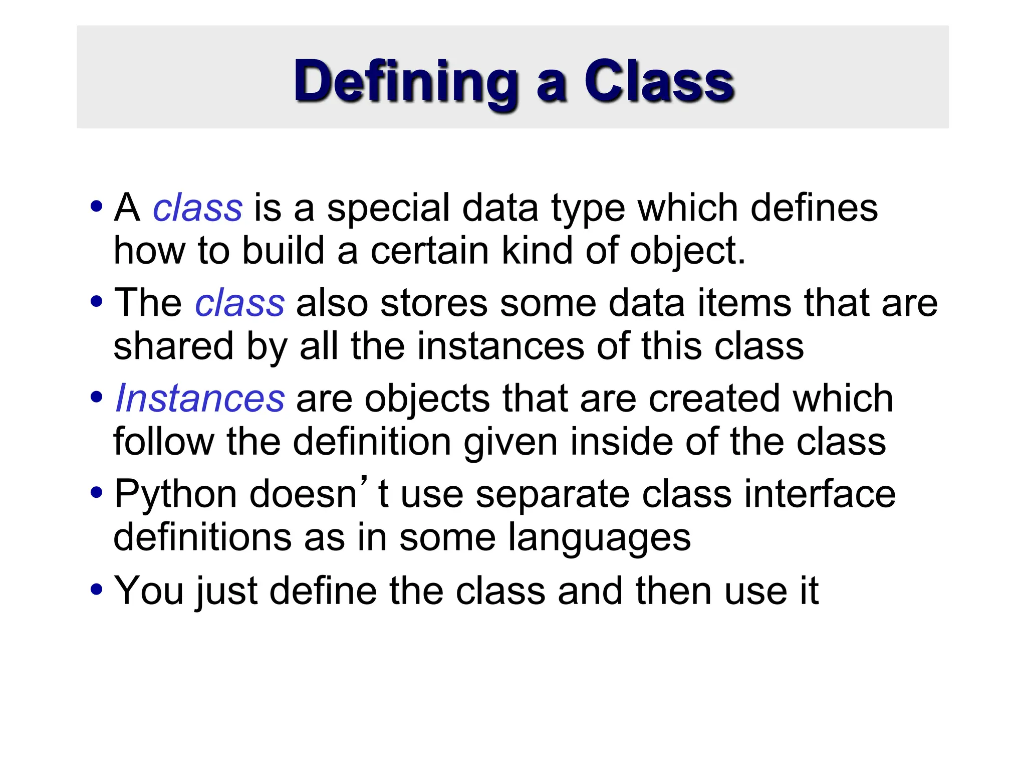 Extra Notes - Classes in Introduction to Python .pdf