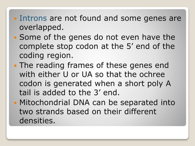 Extra nuclear genome.power point presentation | PPTX | Biological ...