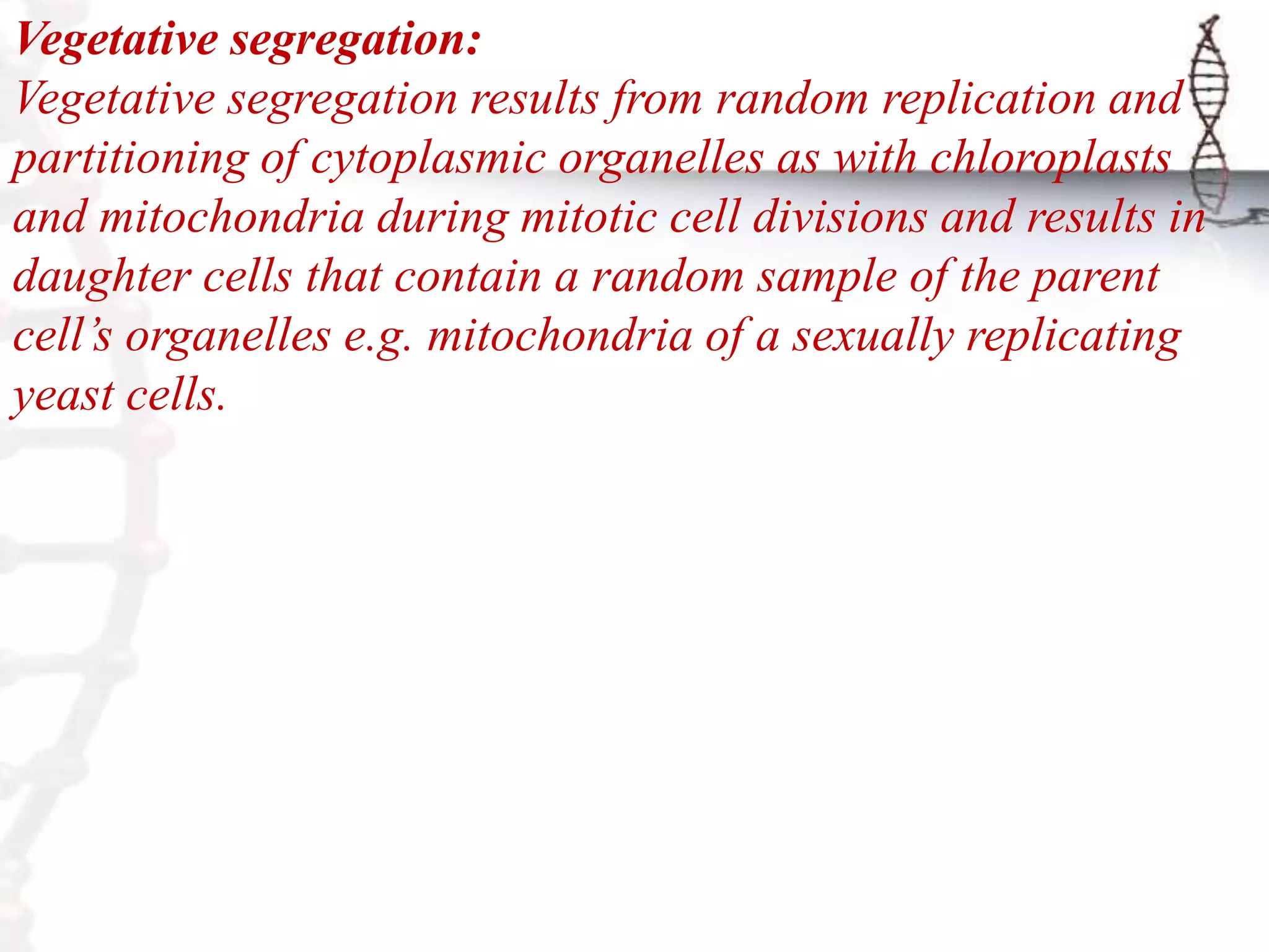 Extra nuclear inheritance | PPTX