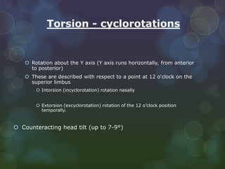 Extraocular muscles | PPTX