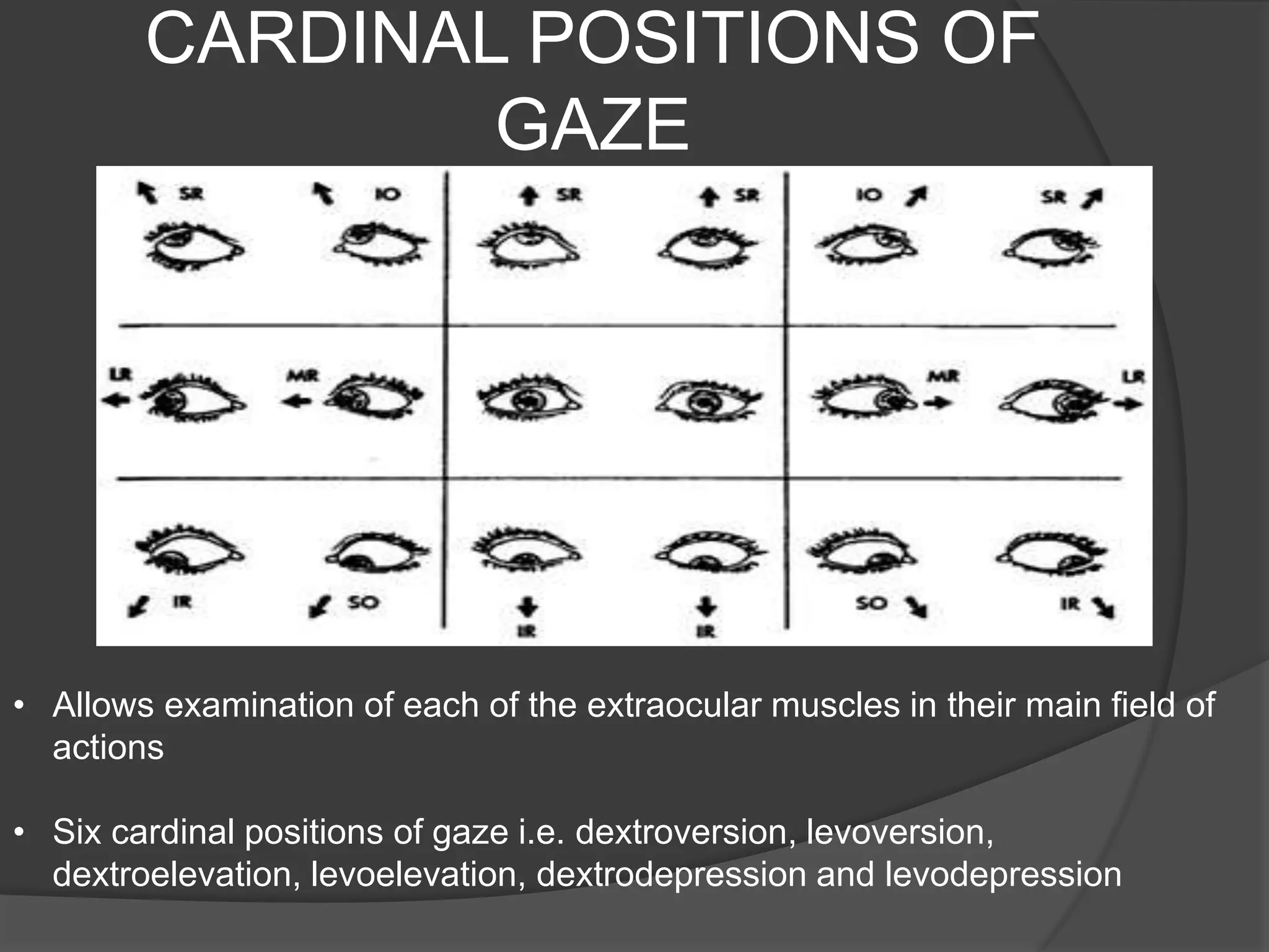 Extraocular muscles | PPTX