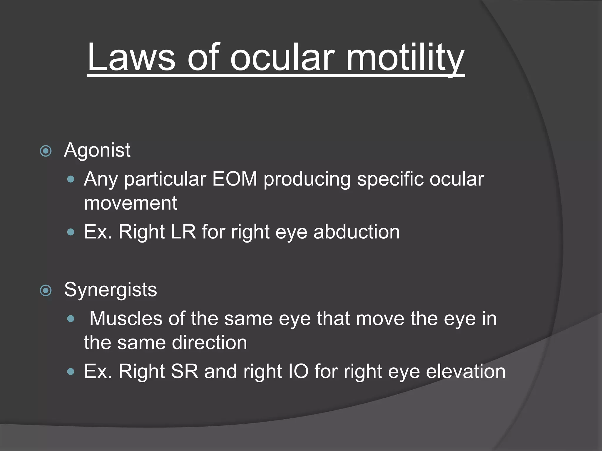 Extraocular muscles | PPTX