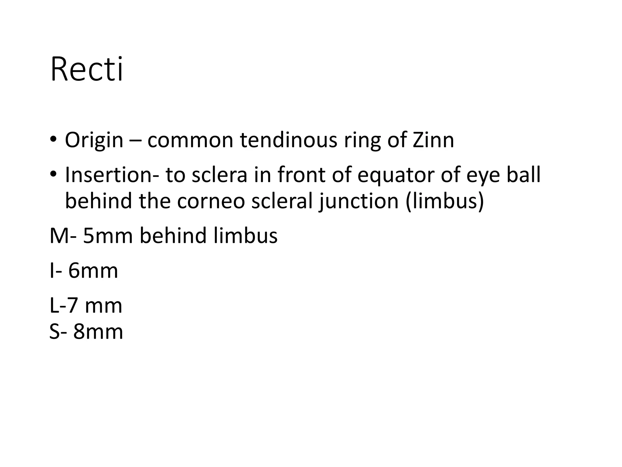 Extraocular muscles | PPTX