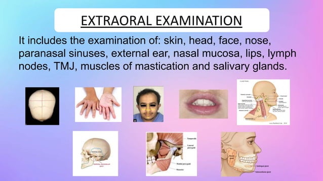 Extraoral examination(PHD) by Jeban Jyoti Sahu