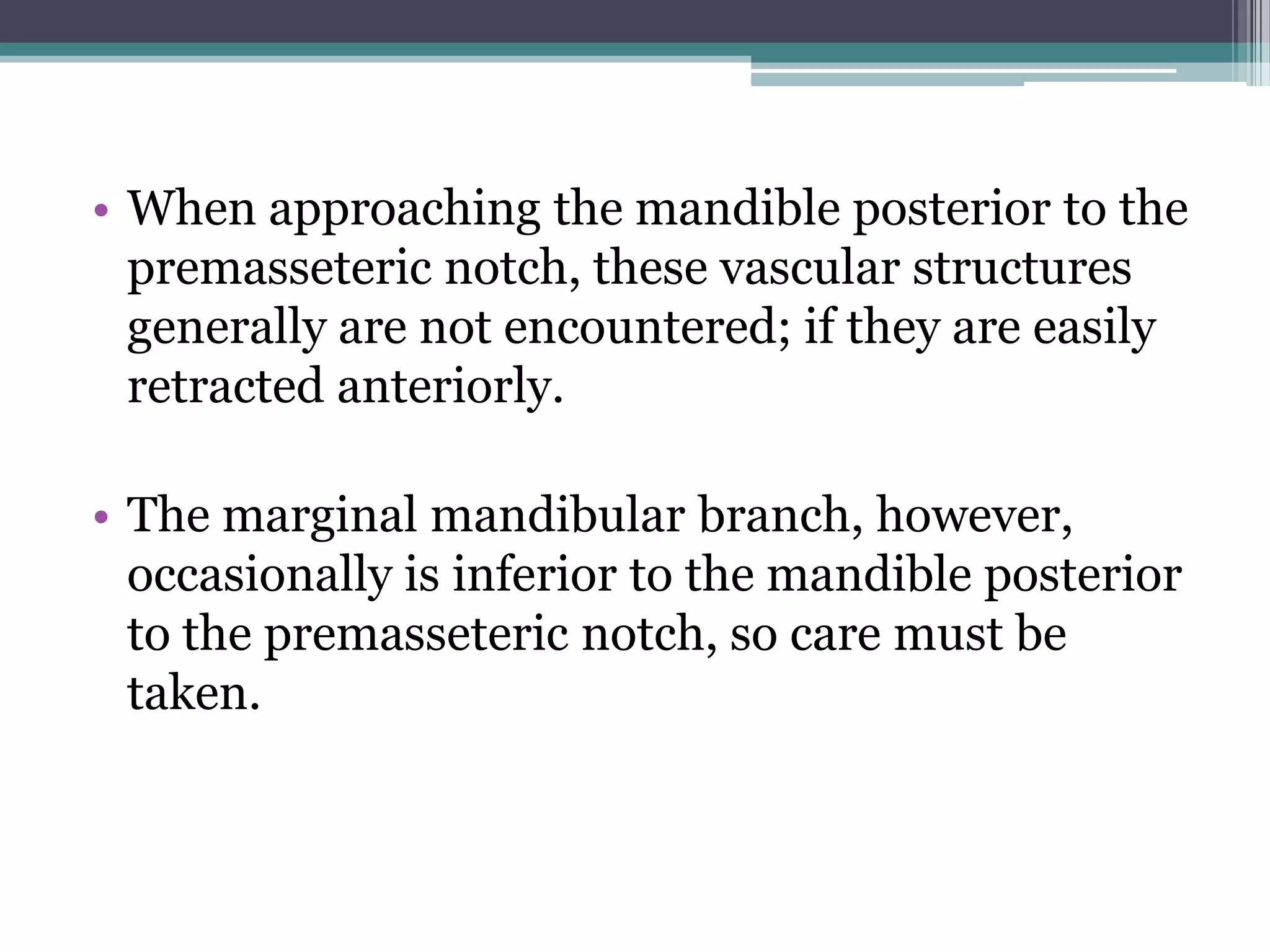 Extraoral mandibular approaches | PPTX