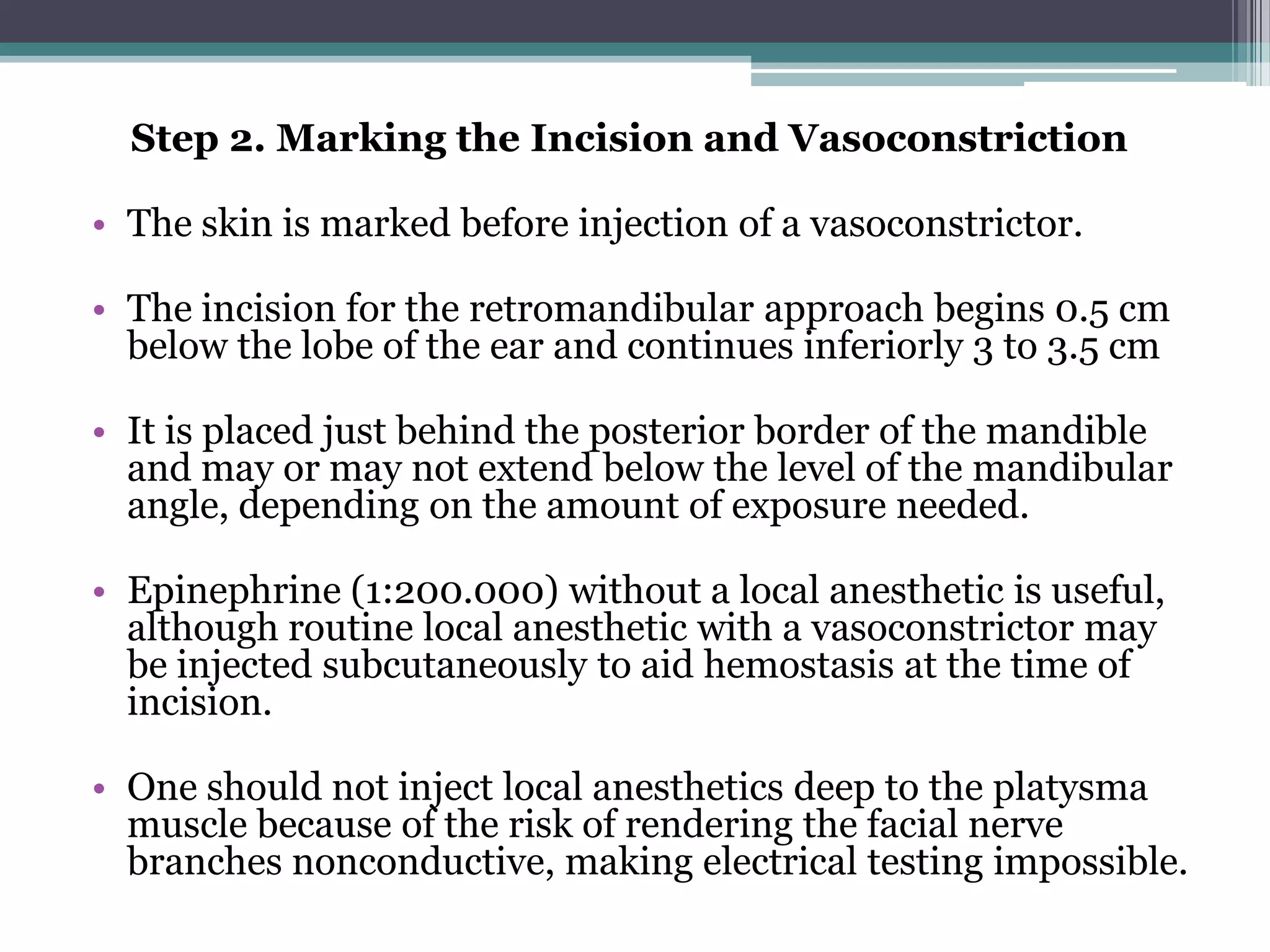 Extraoral mandibular approaches | PPTX