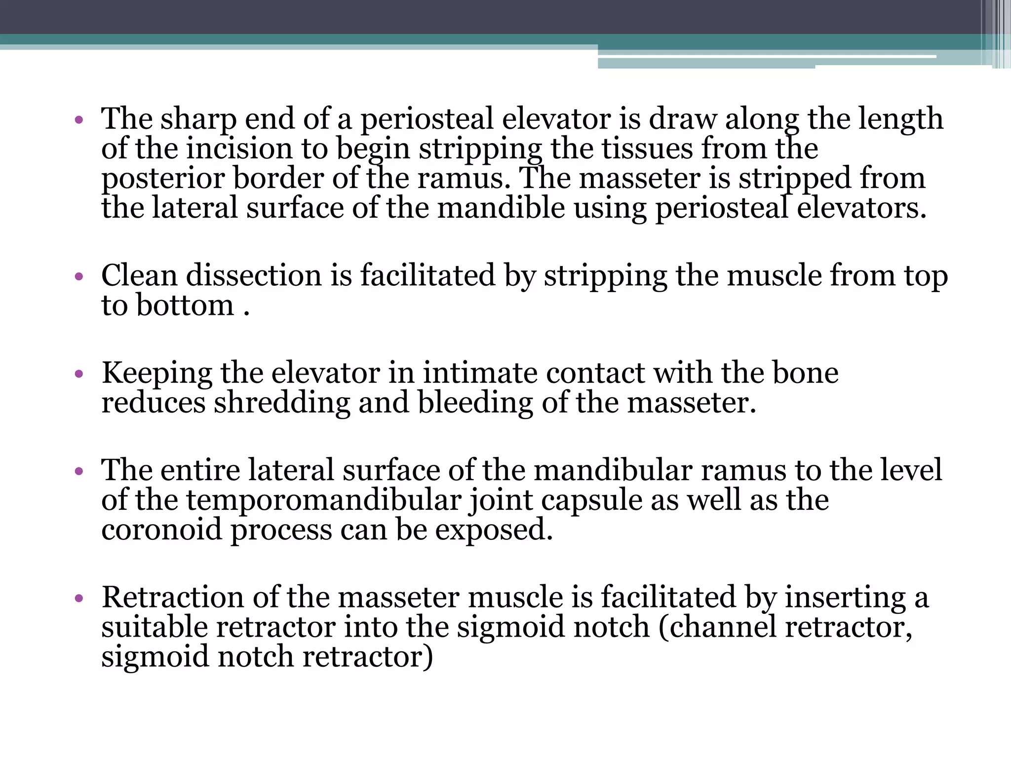 Extraoral mandibular approaches | PPTX