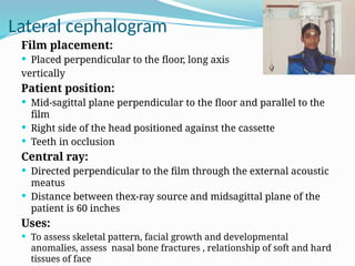 Extra oral radiographic techniques-Dr Joseph Johny.pptx