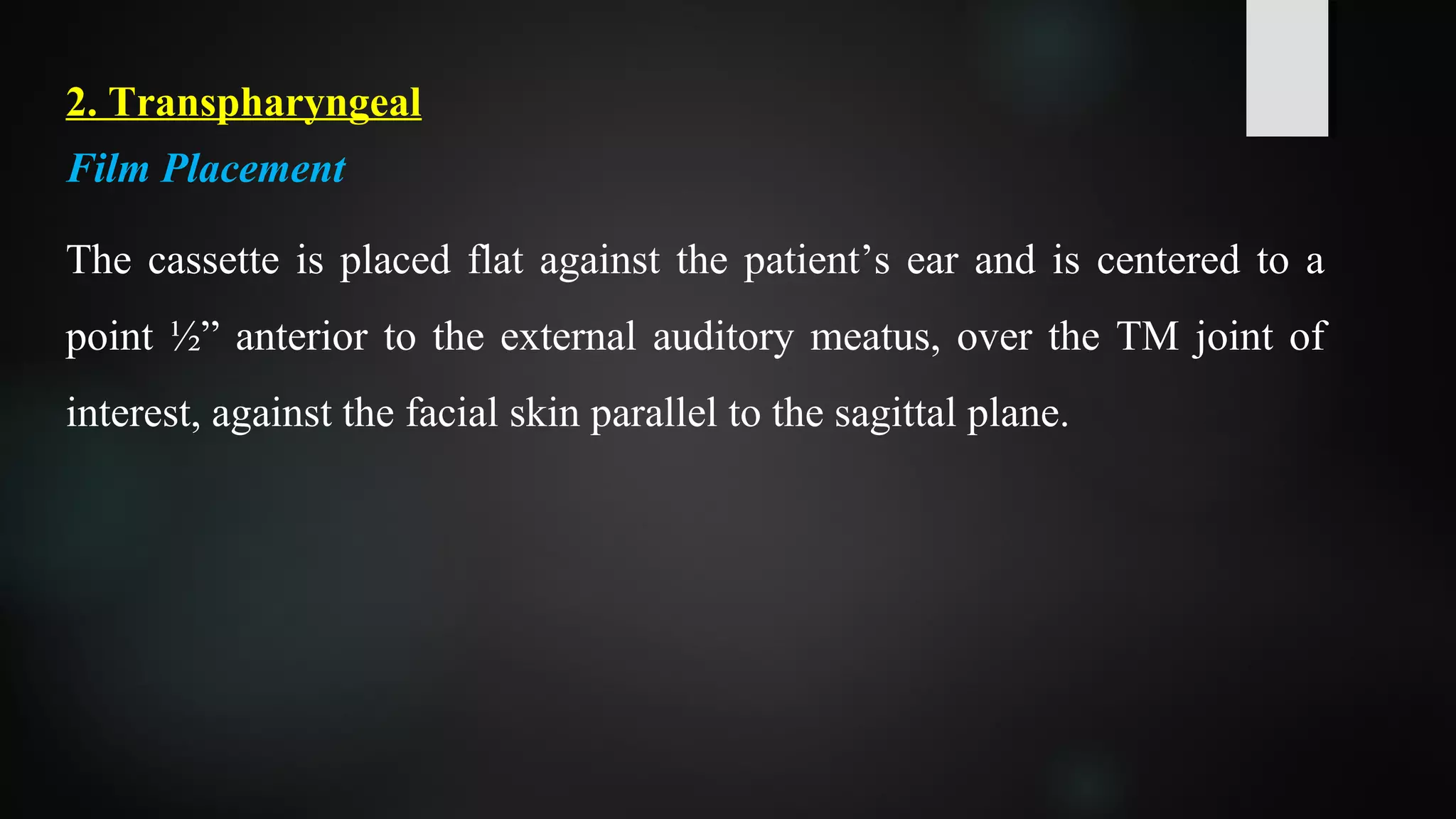 Extraoral radiograph lecture | PPT