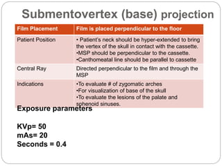 Extra-oral Radiographic Techniques | PPTX