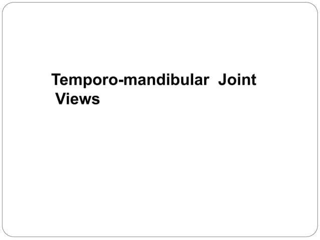 Extra Oral Radiographic Techniques Ppt