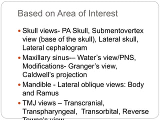 Extra-oral Radiographic Techniques | PPTX