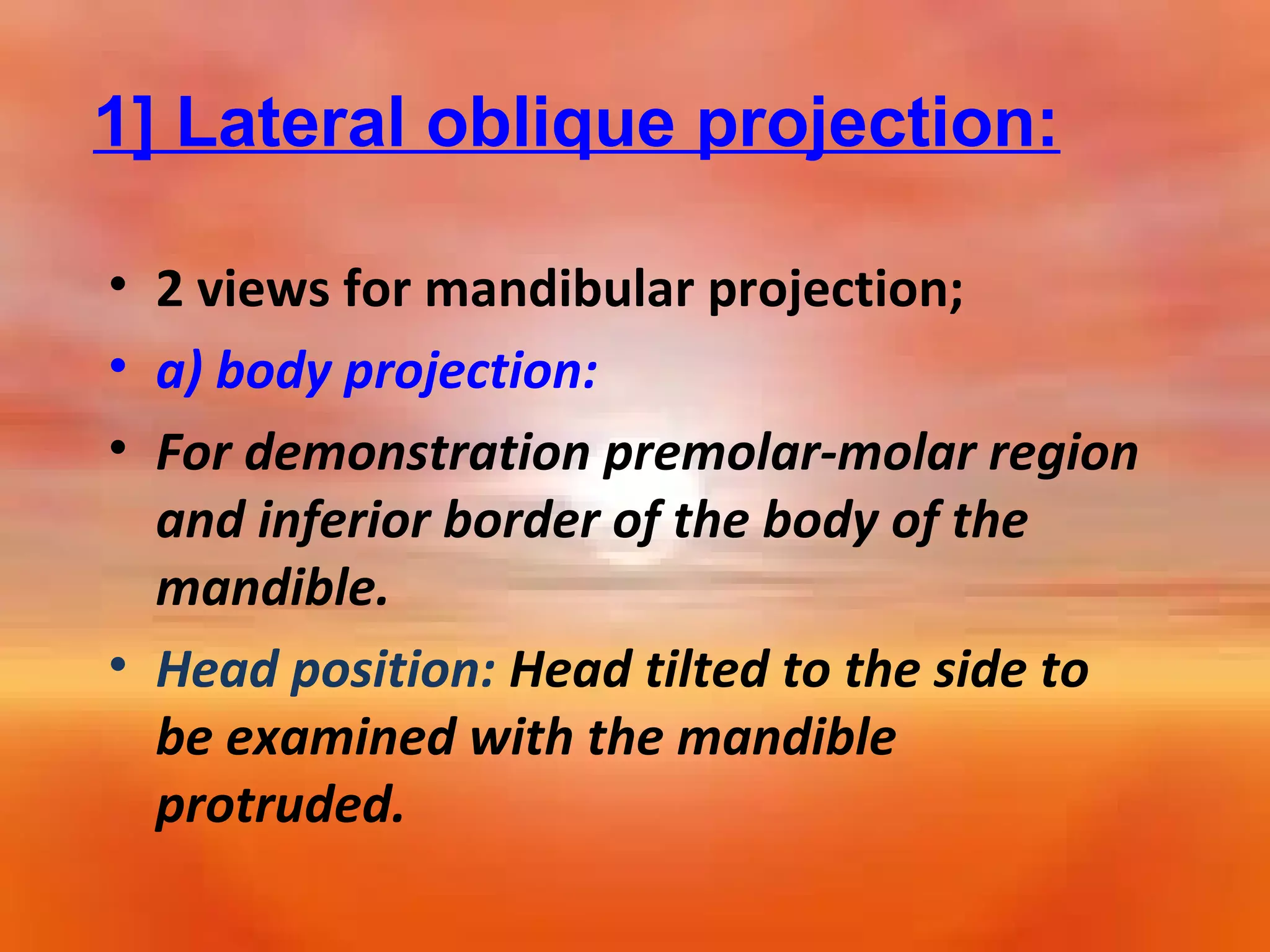 Extra-oral Radiology Techniques I | PPT