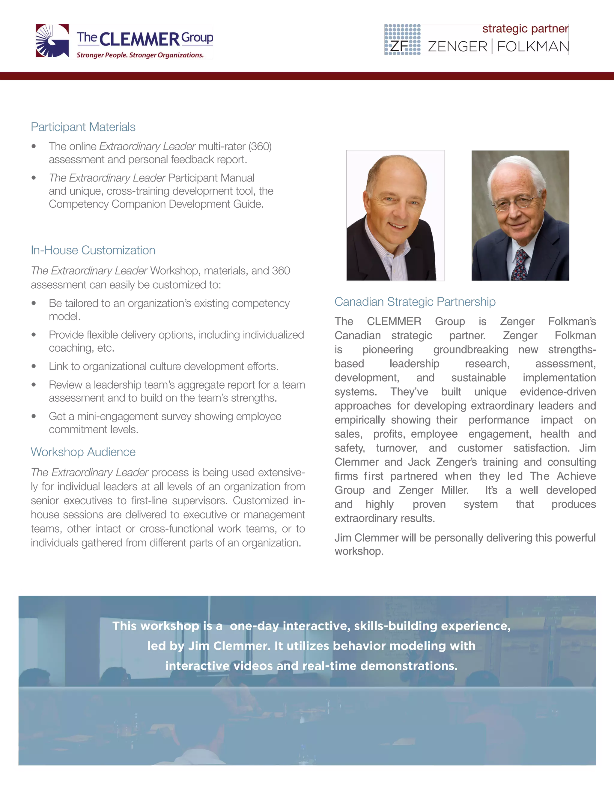 The Extraordinary Leader Workshop | PDF | Human Resources | Business