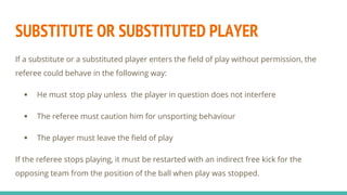 Extra people on the playing field | PPT