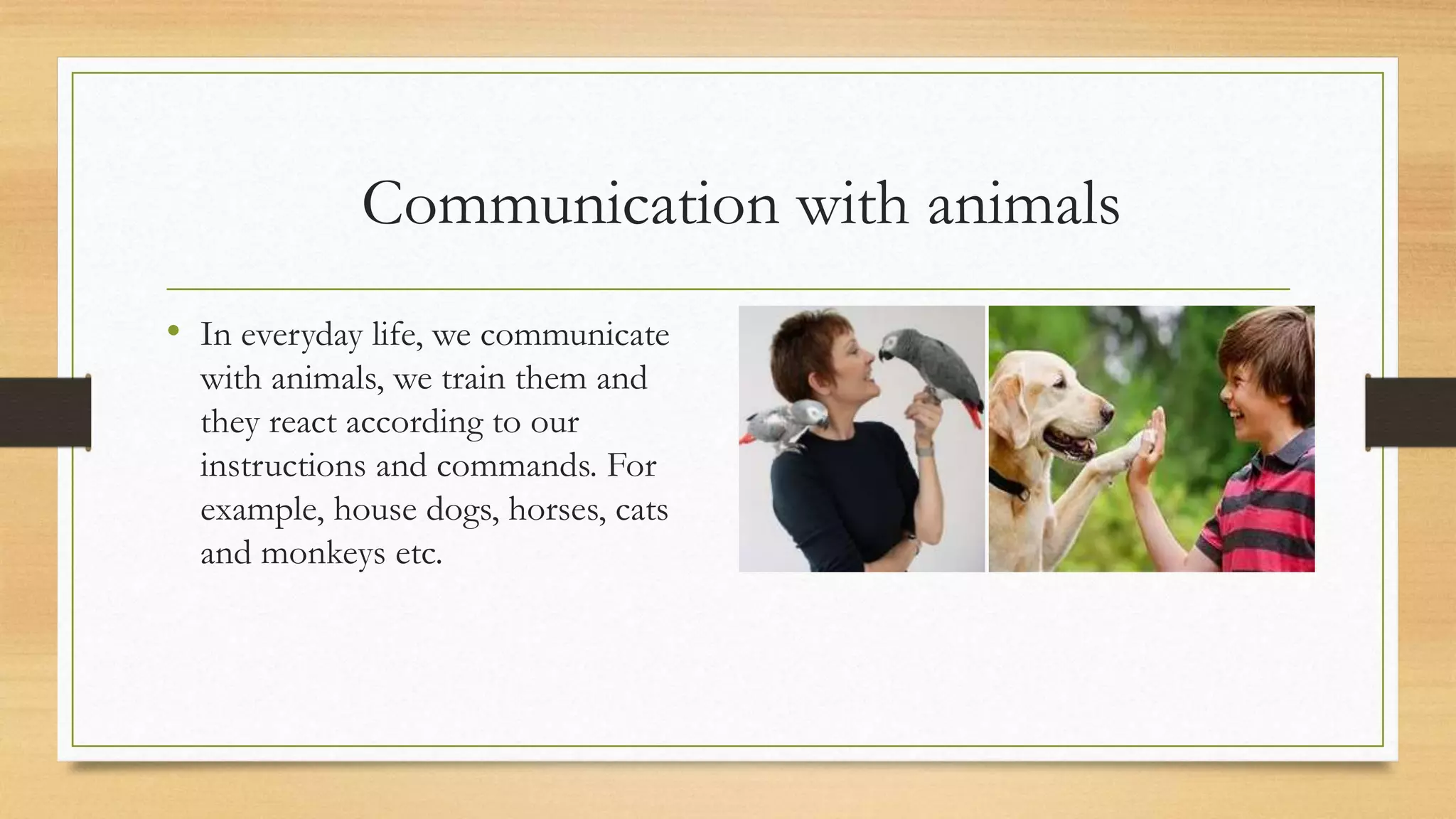 Extrapersonal communication | PPTX