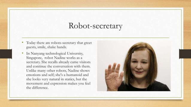 Extrapersonal communication | PPTX | Robotics | Technology & Computing